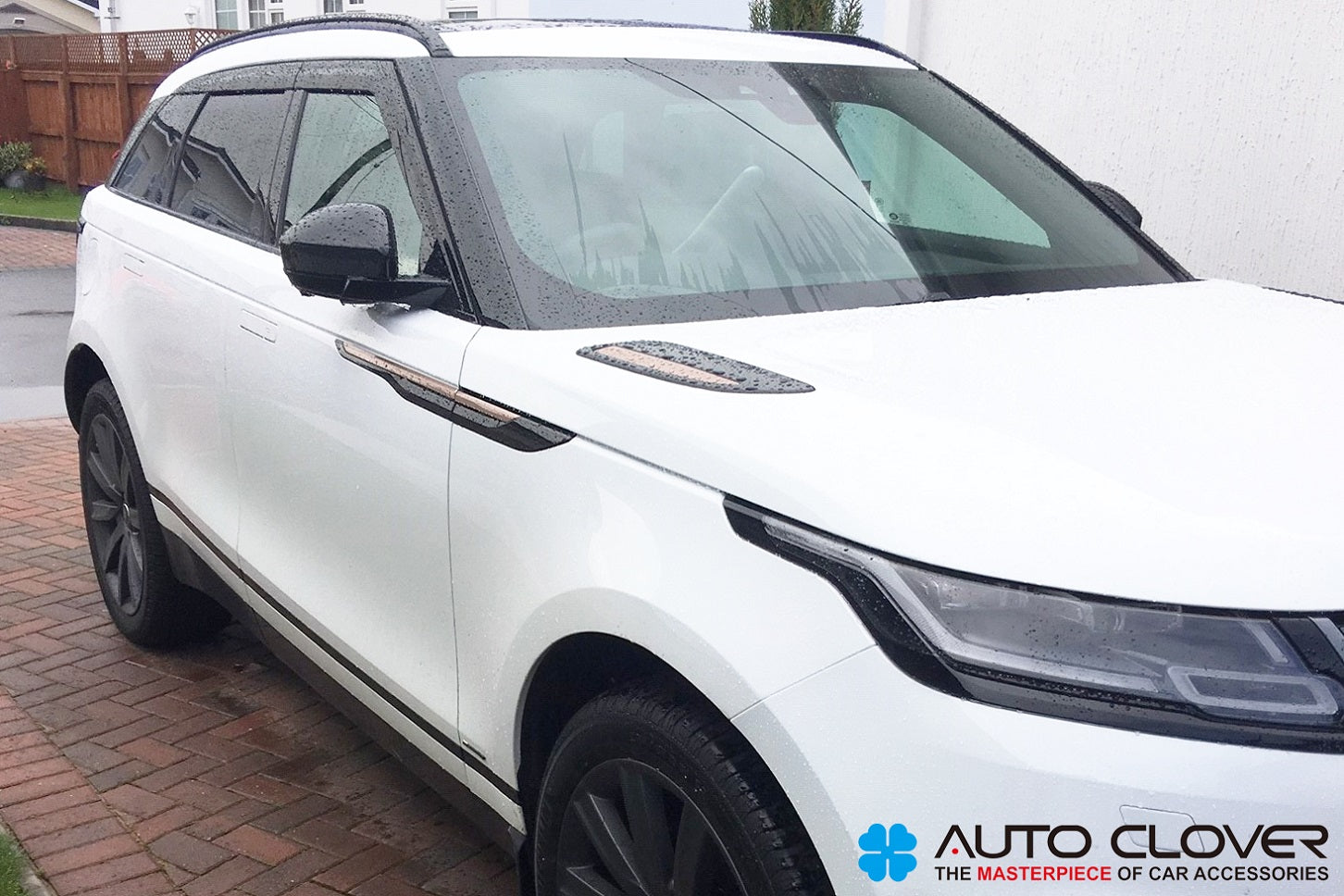 Auto Clover Premium Wind Deflectors Set for Range Rover Velar 2017+ (6